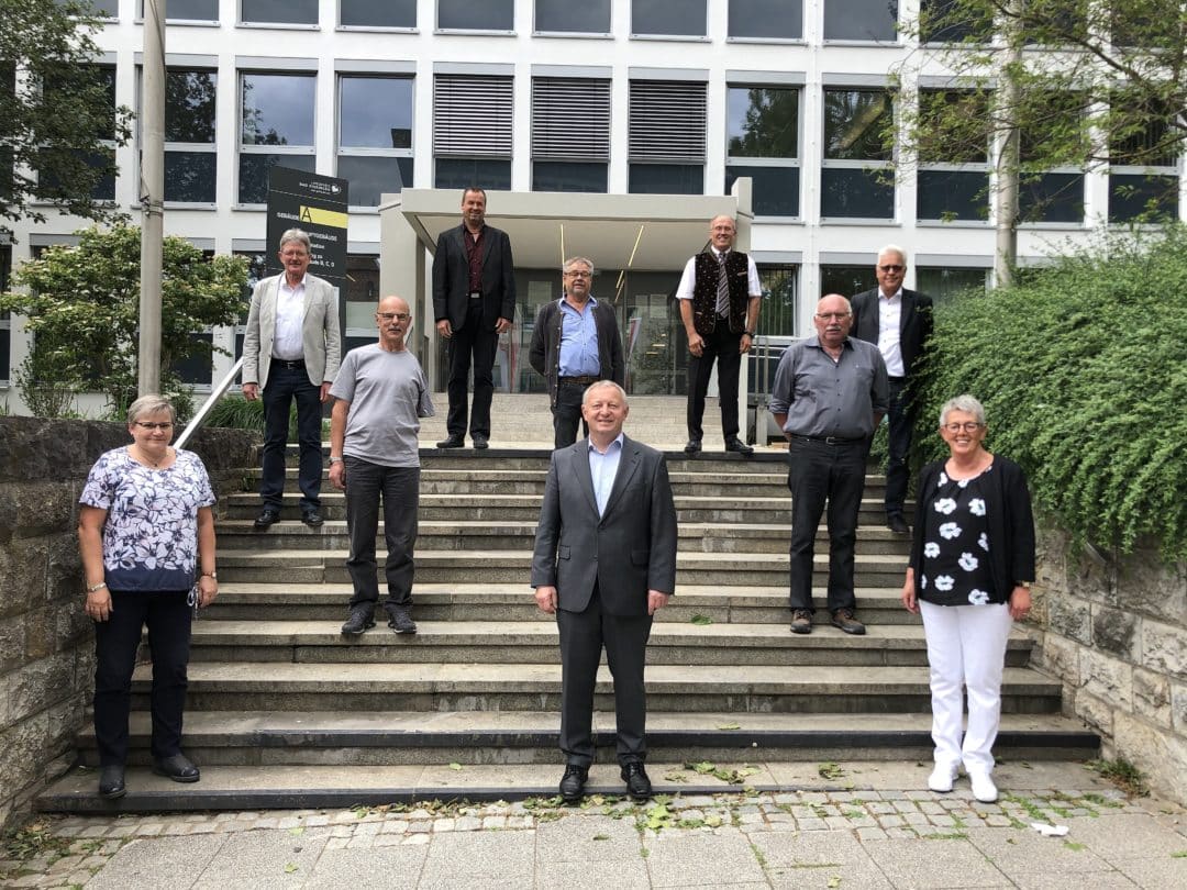 Dienstjubiläums- und Verabschiedungsfeier im Landratsamt Bad Kissingen