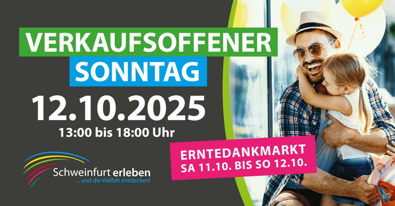 Verkaufsoffener Sonntag Schweinfurt